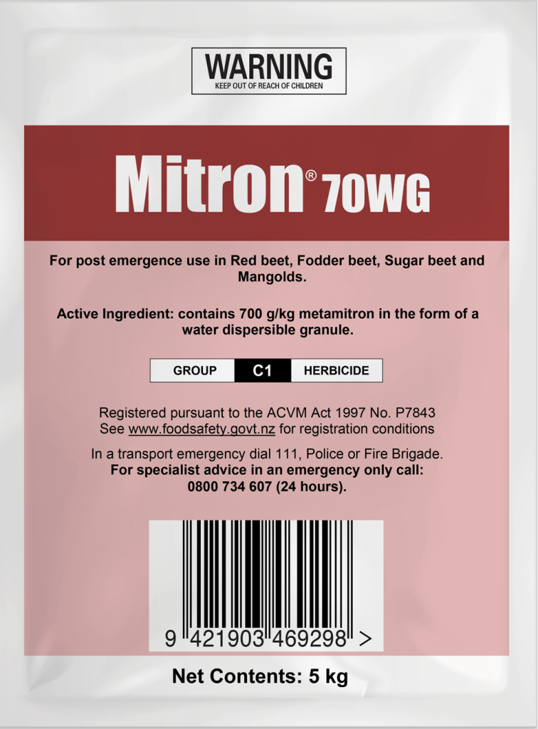 Mitron® 70WG | Herbicides | Adria | Crop Protection Solution NZ